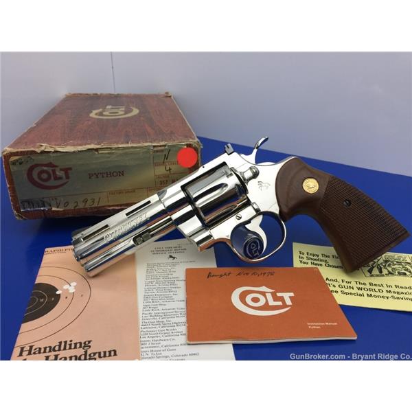 COLT PYTHON NICKEL FINISH New and Used Price, Value, & Trends 2021