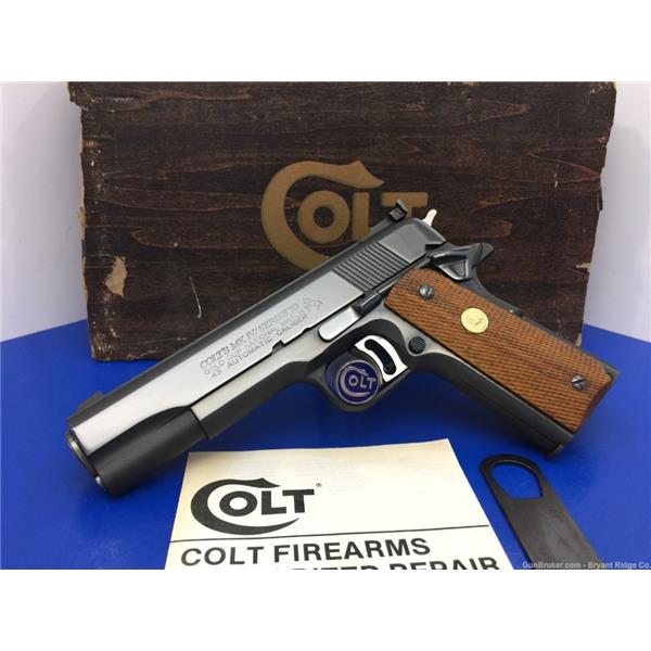 COLT GOLD CUP MKIV SERIES 70 NATIONAL MATCH New and Used Price, Value, & Trends 2021