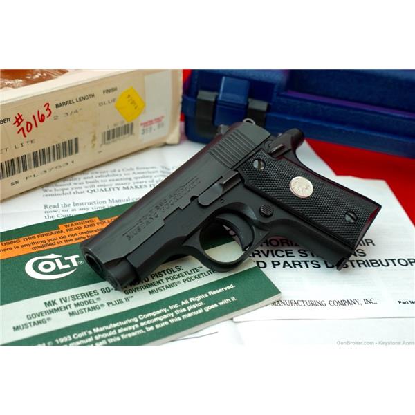 COLT MUSTANG POCKETLITE New and Used Price, Value, & Trends 2022