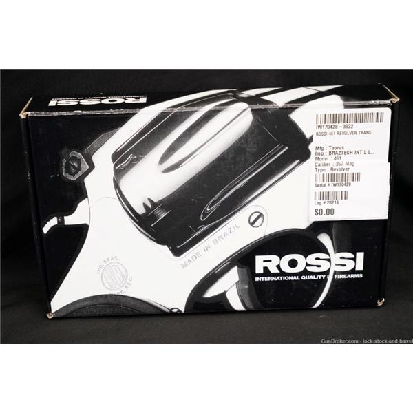 ROSSI R461 New and Used Price, Value, & Trends 2024