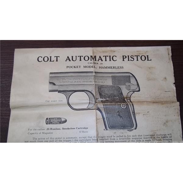COLT COLT AUTOMATIC CALIBER 25 New and Used Price, Value, & Trends 2024