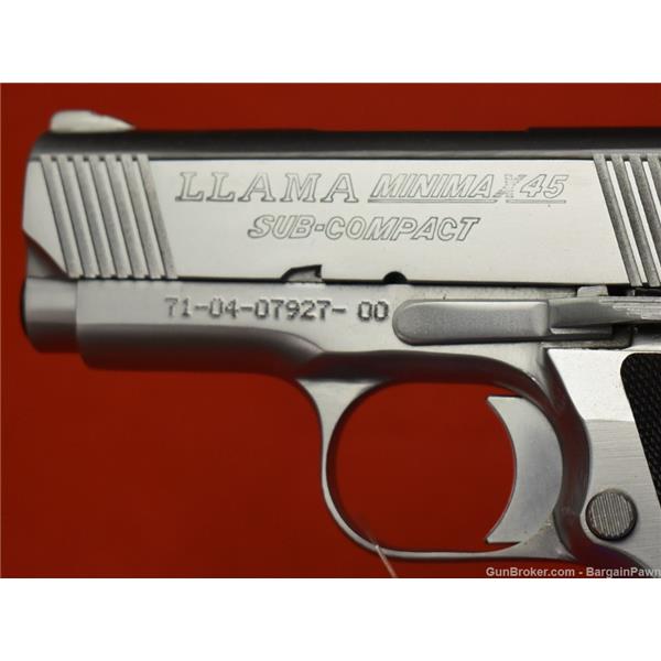 LLAMA MINIMAX 45 SUB COMPACT New and Used Price, Value, & Trends 2024