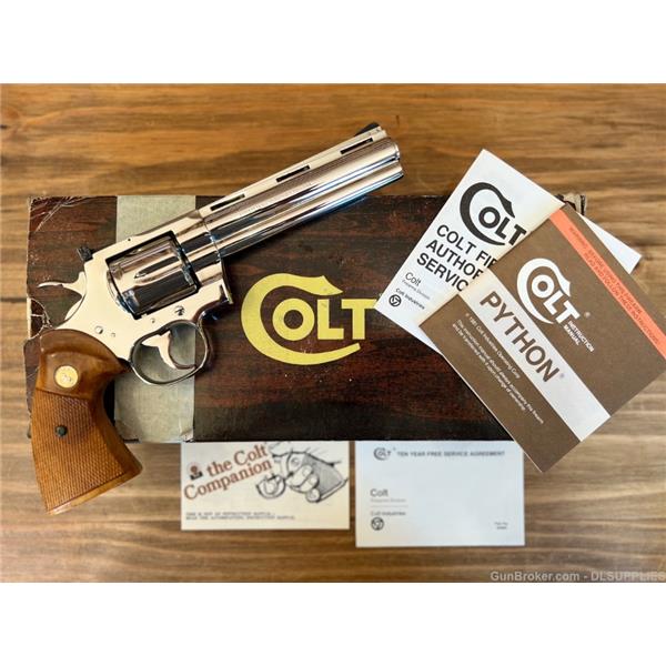 COLT PYTHON NICKEL FINISH New and Used Price, Value, & Trends 2024