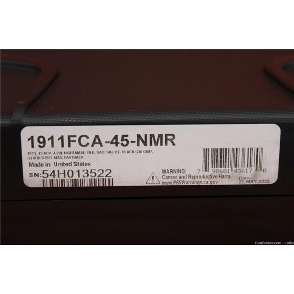 SIG 1911 45 New and Used Price, Value, & Trends 2023