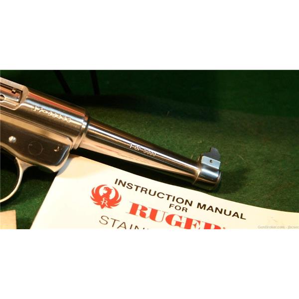 RUGER STANDARD 22 PISTOL New and Used Price, Value, & Trends 2024