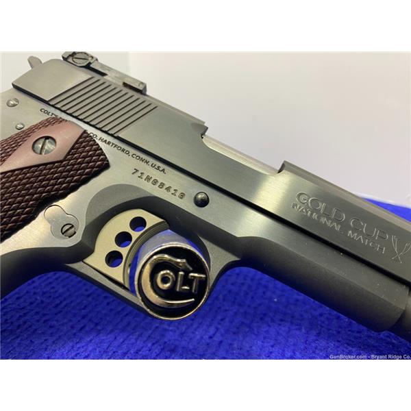 COLT GOLD CUP MKIV SERIES 70 NATIONAL MATCH New and Used Price, Value ...