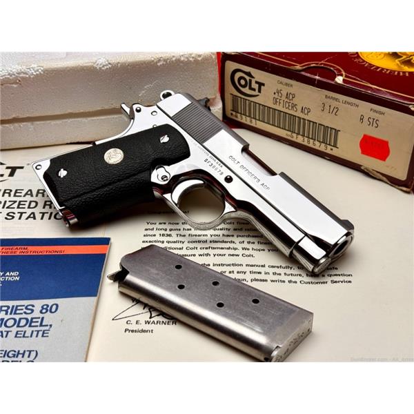 COLT 1911 OFFICERS ACP New and Used Price, Value, & Trends 2024
