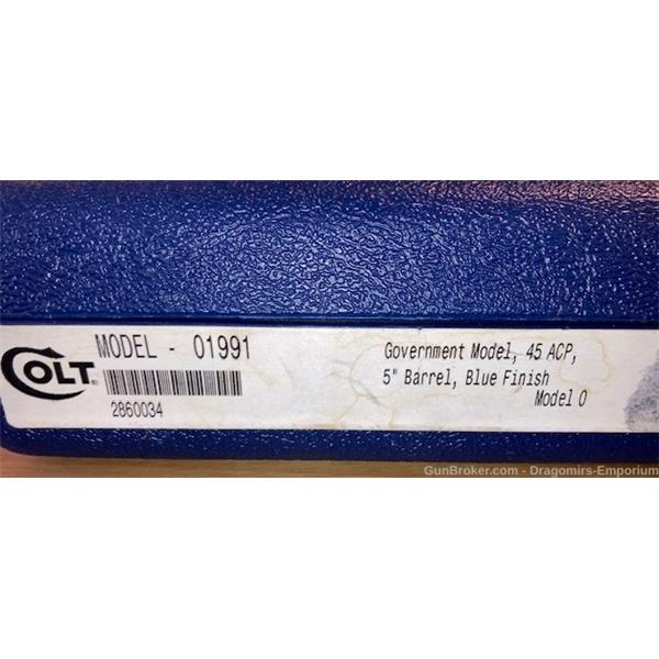 COLT 1991 GOVERNMENT New and Used Price, Value, & Trends 2024