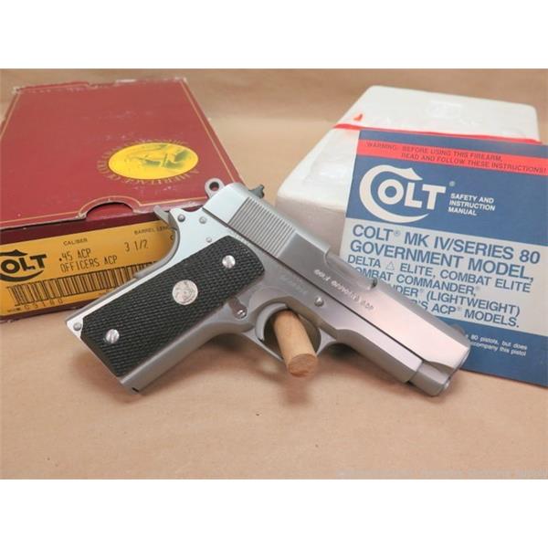 COLT 1911 OFFICERS ACP New and Used Price, Value, & Trends 2024