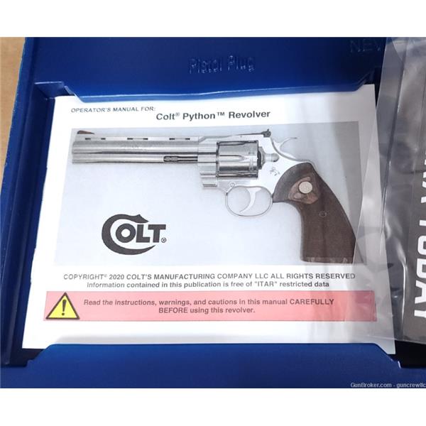 COLT PYTHON New and Used Price, Value, & Trends 2024