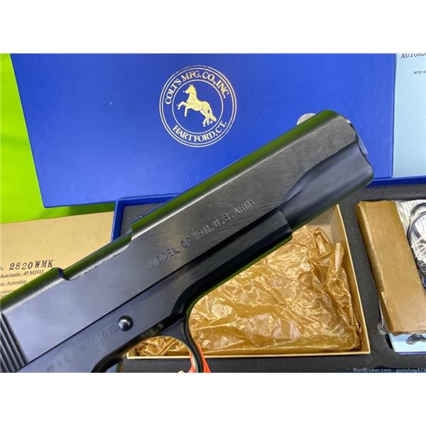 COLT 1911 WORLD WAR I New and Used Price, Value, & Trends 2024