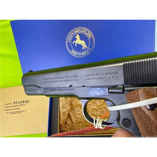 COLT 1911 WORLD WAR I New and Used Price, Value, & Trends 2024