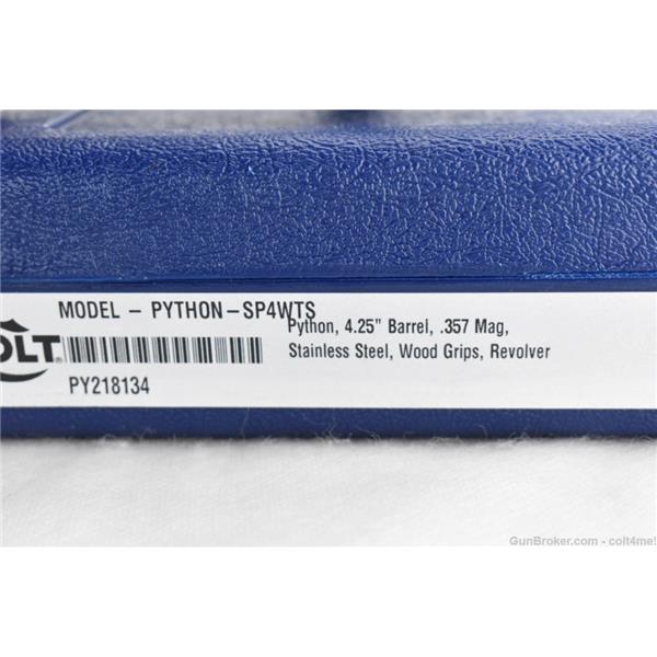 COLT PYTHON New and Used Price, Value, & Trends 2024