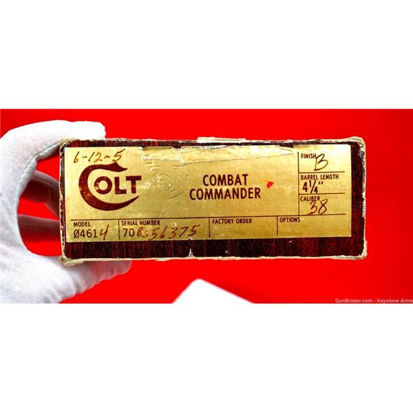 COLT COMBAT COMMANDER 38 SUPER New and Used Price, Value, & Trends 2024