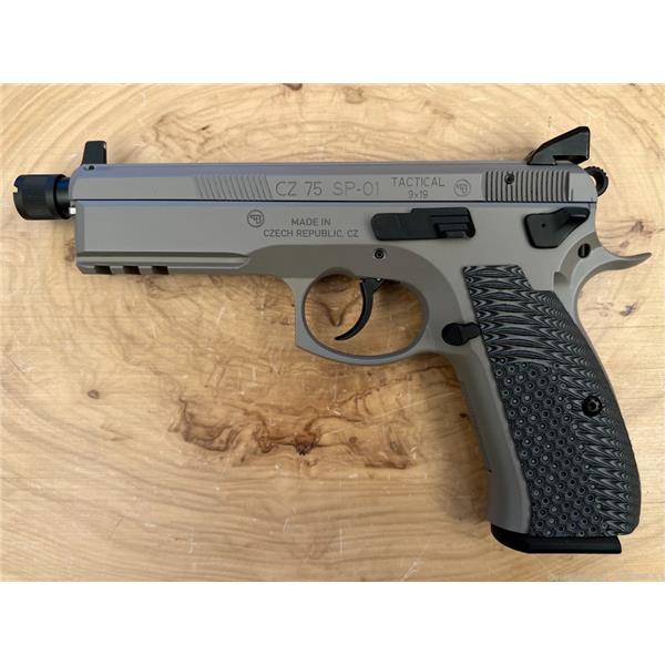 CZ 75 SP 01 TACTICAL URBAN GREY SUPPRESSOR READY New and Used Price ...