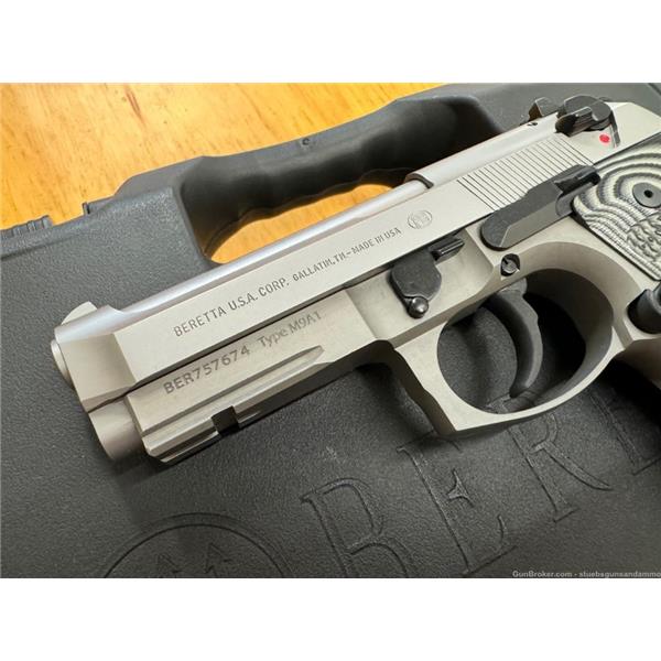 BERETTA 92FS COMPACT INOX WITH RAIL New and Used Price, Value, & Trends ...