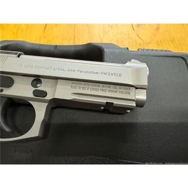 BERETTA 92FS COMPACT INOX WITH RAIL New and Used Price, Value, & Trends ...