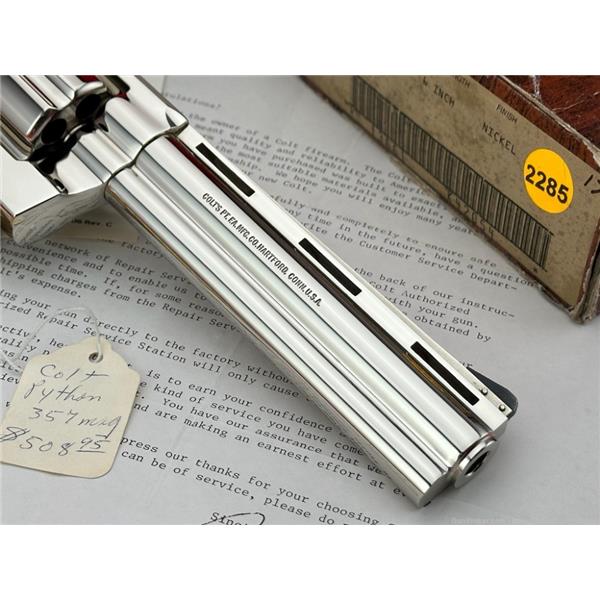 COLT PYTHON New and Used Price, Value, & Trends 2024