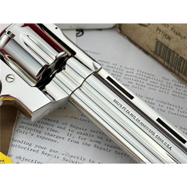 COLT PYTHON NICKEL FINISH New and Used Price, Value, & Trends 2024