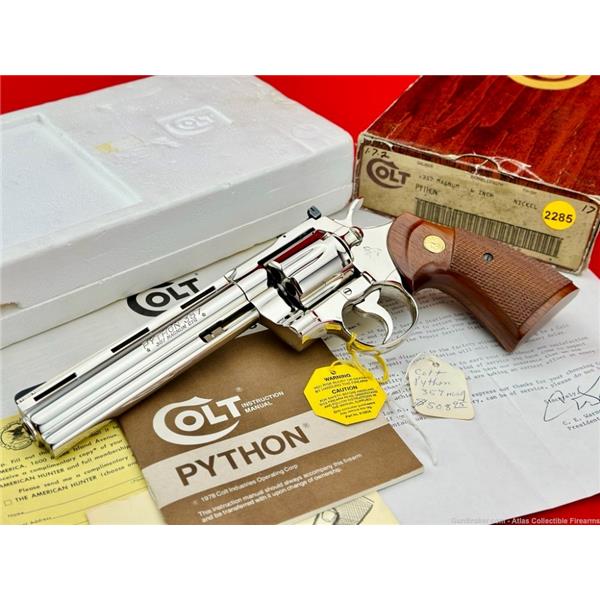 COLT PYTHON New and Used Price, Value, & Trends 2024