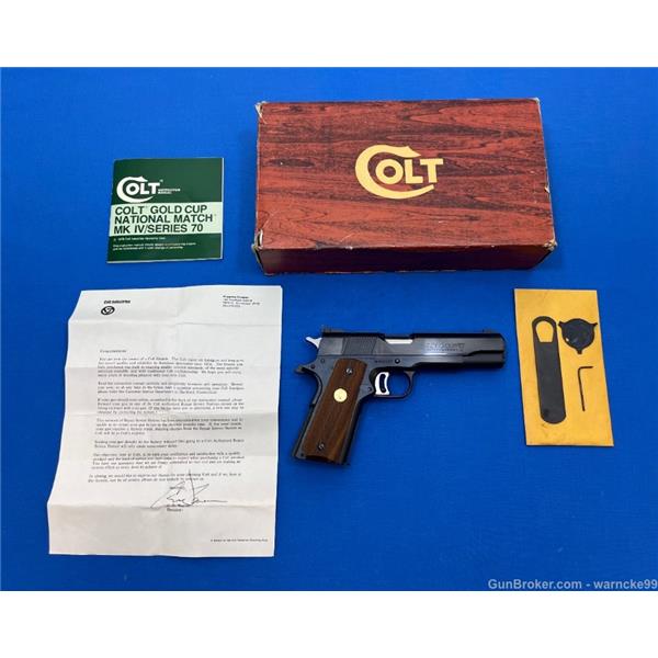 GOLD CUP MKIV SERIES 70 NATIONAL MATCH New and Used Price, Value, & Trends 2025