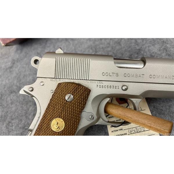 COLT SERIES 70 COMBAT COMMANDER New and Used Price, Value, & Trends 2025