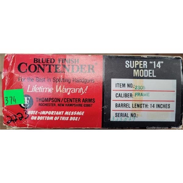 THOMPSON CONTENDER New and Used Price, Value, & Trends 2025