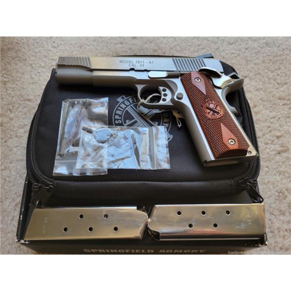 SPRINGFIELD ARMORY 1911 LOADED STAINLESS STEEL New and Used Price ...