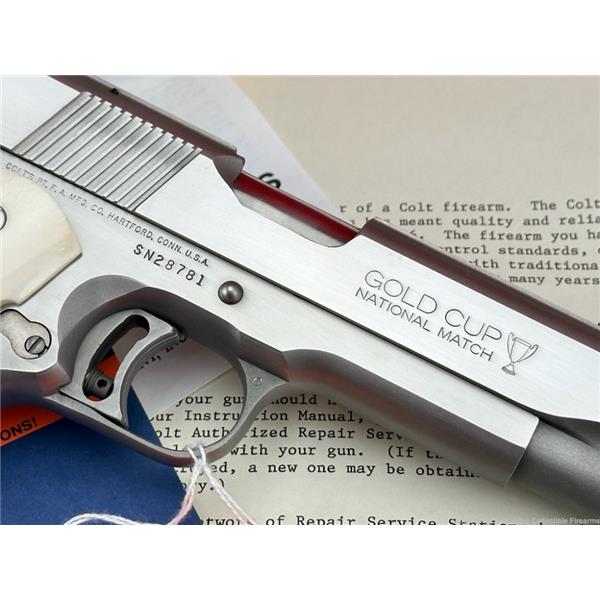 COLT GOLD CUP NATIONAL MATCH New and Used Price, Value, & Trends 2024