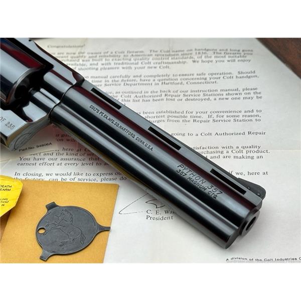 COLT PYTHON New and Used Price, Value, & Trends 2024