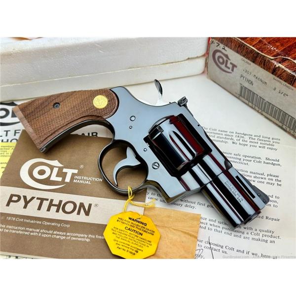 COLT PYTHON New and Used Price, Value, & Trends 2024