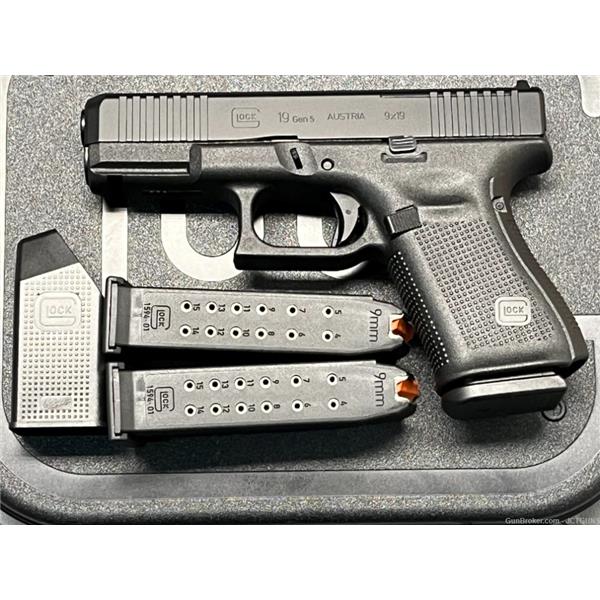 GLOCK 19 GEN 5 MOS New and Used Price, Value, & Trends 2024