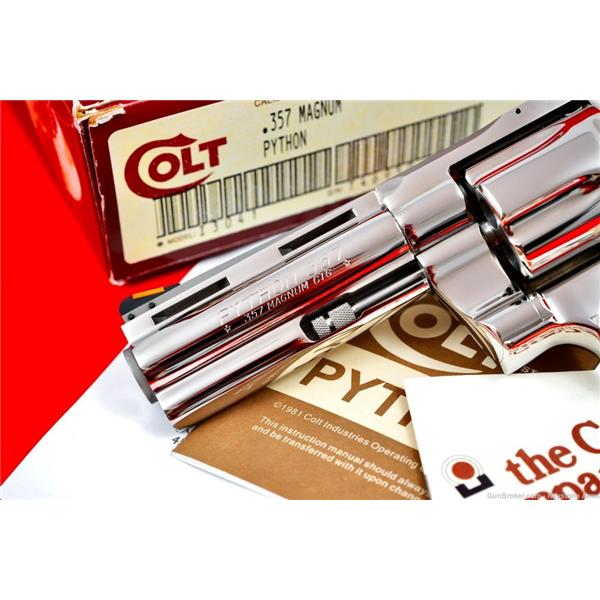 COLT PYTHON New and Used Price, Value, & Trends 2024