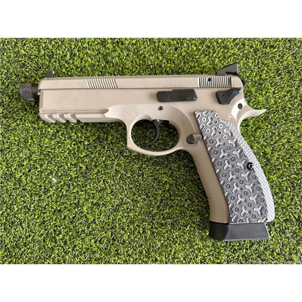CZ 75 SP 01 TACTICAL URBAN GREY SUPPRESSOR READY New and Used Price ...