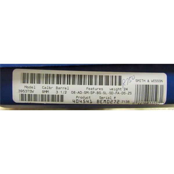 SMITH WESSON MODEL 3953 New and Used Price, Value, & Trends 2025