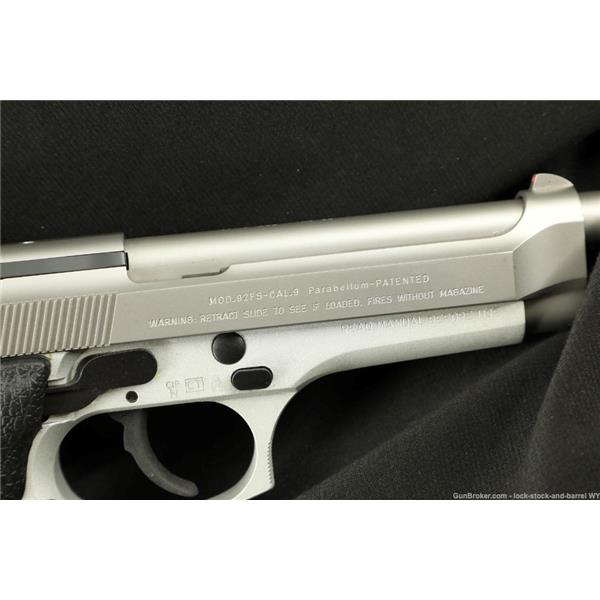 BERETTA 92FS STAINLESS 9MM New and Used Price, Value, & Trends 2025