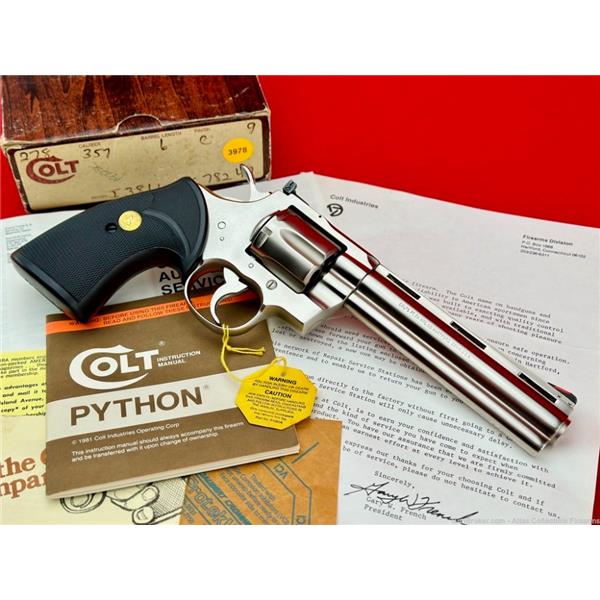 COLT PYTHON New and Used Price, Value, & Trends 2024