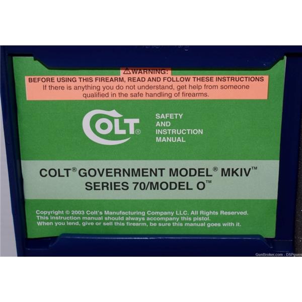 COLT 1911 GOVT New and Used Price, Value, & Trends 2024