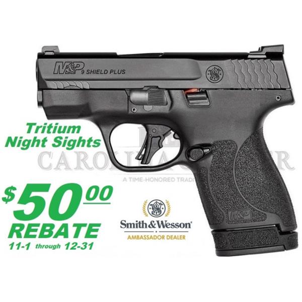 SMITH AND WESSON SHIELD PLUS NIGHT SIGHTS New and Used Price, Value ...