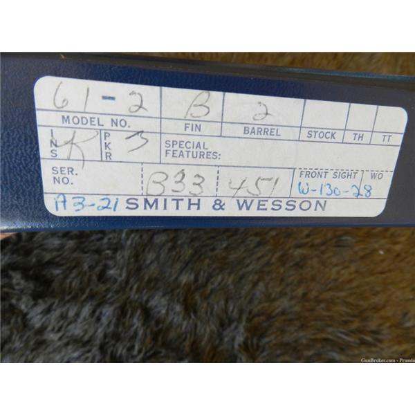 SMITH WESSON MODEL 61 New and Used Price, Value, & Trends 2025