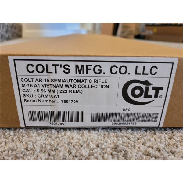 COLT M16A1 RETRO REISSUE New and Used Price, Value, & Trends 2025
