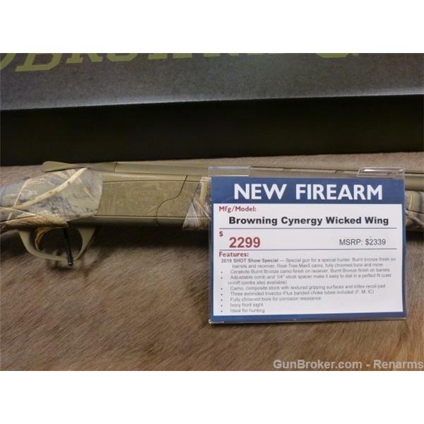 BROWNING CYNERGY New and Used Price, Value, & Trends 2021