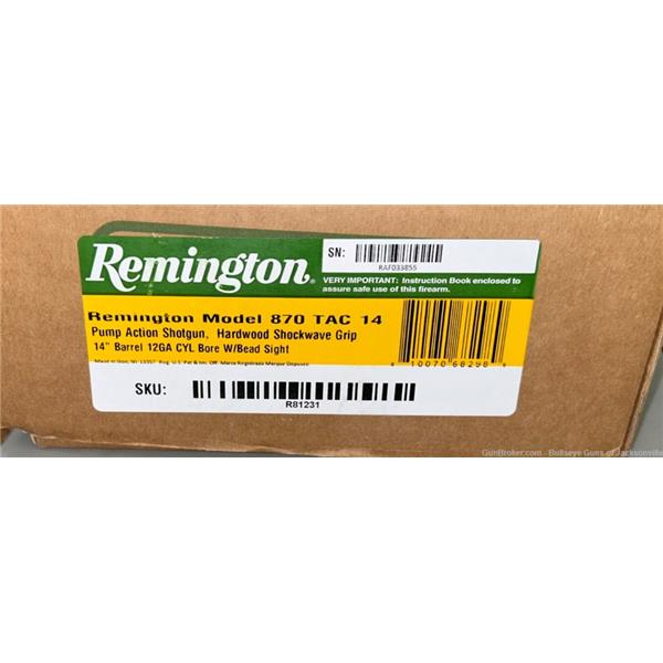 REMINGTON 870 TAC 14 New and Used Price, Value, & Trends 2023